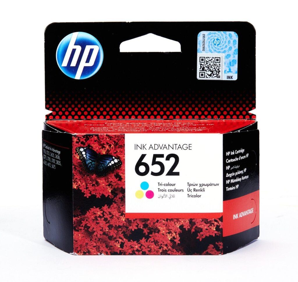 HP 652 Tri-color Original Ink Advantage Cartridge (F6V24AE) – New Al ...